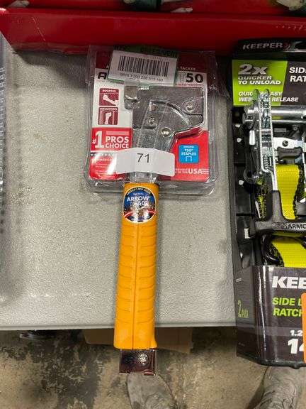 Arrow HT50 Hammer Tacker - Heavy Duty Steel Construction - Dallas ...