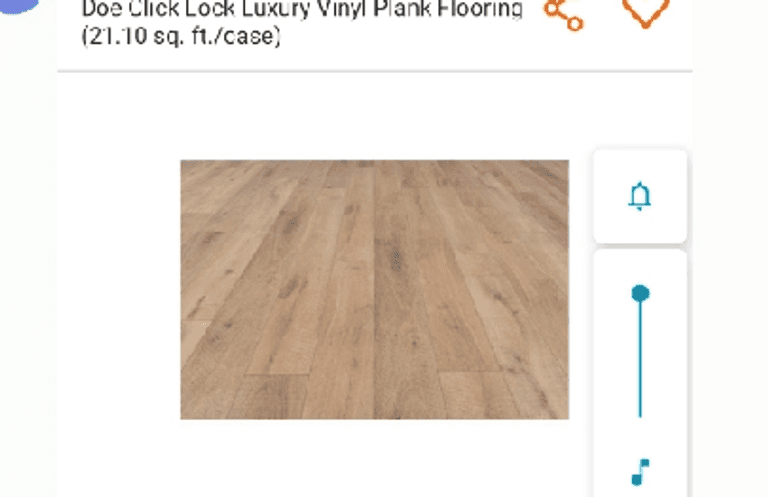 HOMESOURCE WATERPROOF VINYL PLANK FLOORING SOFT DOE 7.2'' X 60.24'' 21. ...