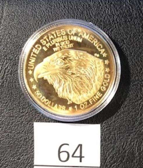 2022 Statue of Liberty, Eagle Head 50 Dollars Commemorative Coin ...