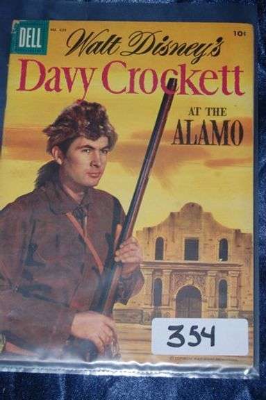 DELL COMICS AND WALT DISNEY DAVY CROCKET AT THE ALIMO - Dallas Online ...