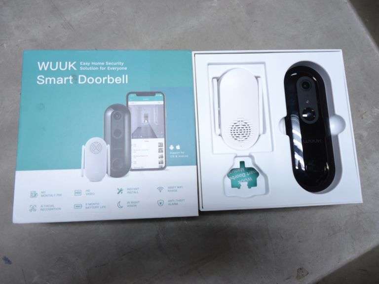 WUUK SMART DOORBELL - Dallas Online Auction Company