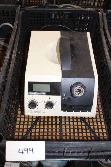SCHOTT KL1500 LCD COLD LIGHT SOURCE WITH LCD DISPLAY - Dallas Online ...