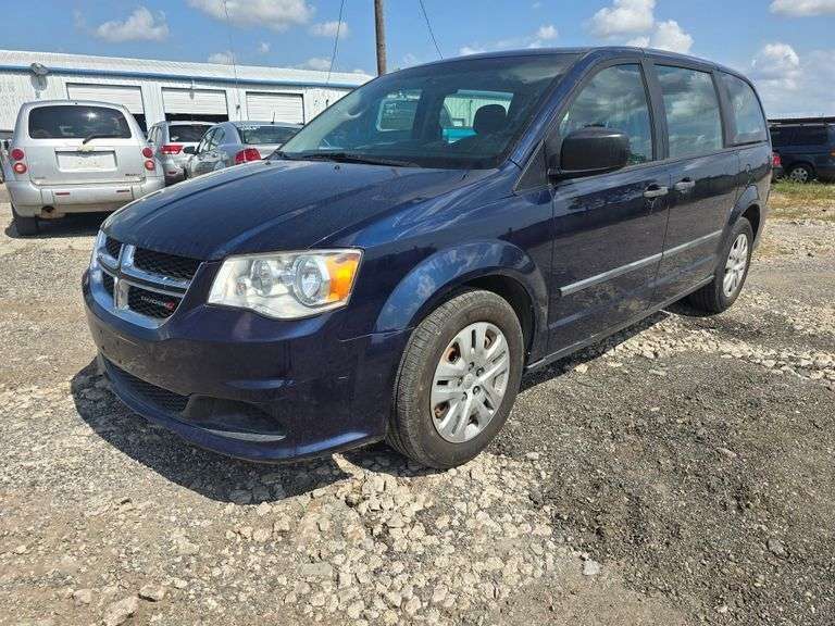 2016 DODGE CARAVAN VIN# HAS KEY HAS TITLE RUNS AN DRIVES HAS COLD AC AT ...