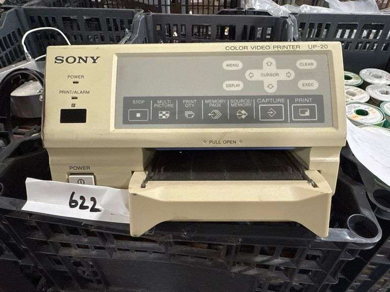 SONY COLOR VIDEO PRINTER MODEL NO UP-20 - Dallas Online Auction Company