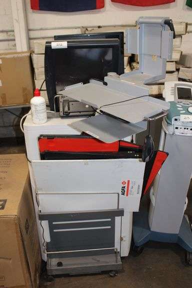 AGFA GEVAERT 5157/100 COMMERCIAL MEDICAL EQUIPMENT WITH ACCESSORIES INCLUDING CR MD4.0 GENERAL ...