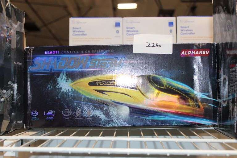 SHADOW STORM REMOTE CONTROL HIGH SPEED BOAT MODEL NO ALPHAREV - Dallas ...