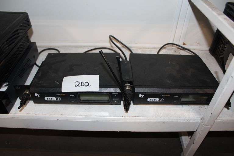 TELEX CLEARSCAN ELECTROVOICE WIRELESS MICROPHONE SYSTEM - Dallas Online ...
