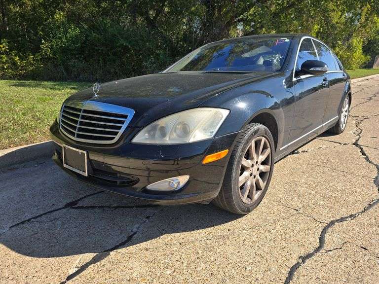 2008 MERCEDES S550 VIN# WDDNG86X18A195302 HAS KEY HAS TITLE RUNS AN ...
