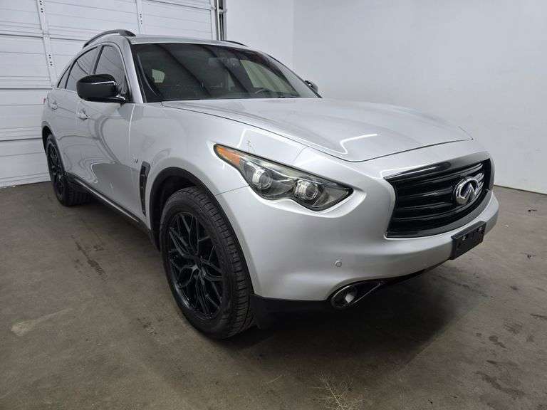 2016 INFINIT QX70 VIN# JN8CS1MU4GM670099 HAS KEY HAS TITLE LEATHER BACK ...