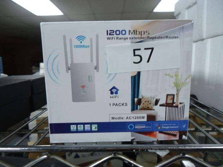 AC1200 WIFI EXTENDER - Dallas Online Auction Company