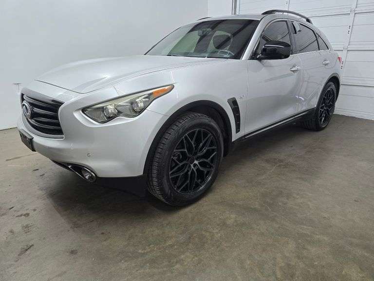 2016 INFINIT QX70 VIN# JN8CS1MU4GM670099 HAS KEY HAS TITLE LEATHER BACK ...