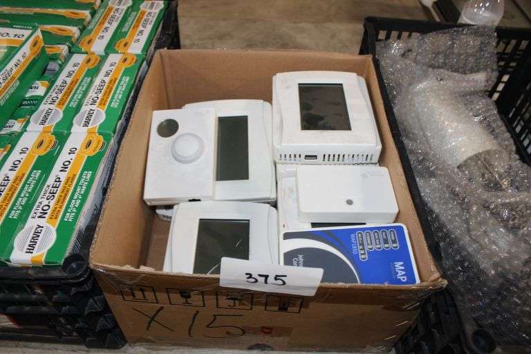 JOHNSON CONTROLS ELECTRONICS INCLUDING TEMPERATURE INDICATING ...