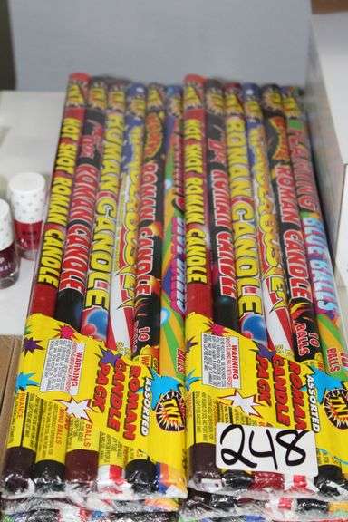 TNT RED DEVIL HOT SHOT ROMAN CANDLE 10 BALLS 6 IN PACK - Dallas Online ...