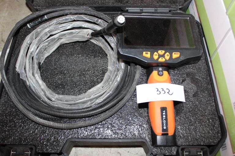 TESLONG TWO-WAY ARTICULATING BORESCOPE WITH LIGHT, INDUSTRIAL ENDOSCOPE ...