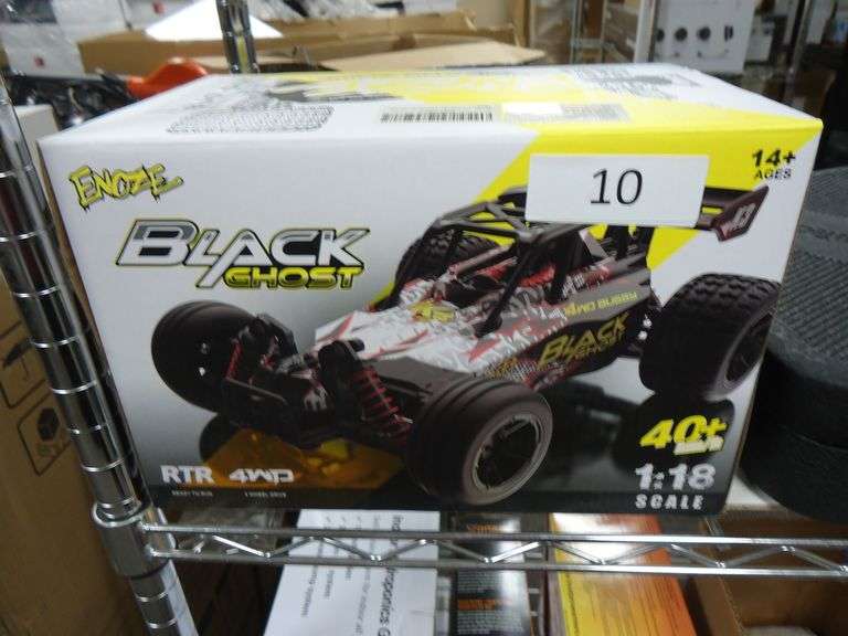 NEW! ENOZE BLACK GHOST REMOTE CONTROL CAR - Dallas Online Auction Company