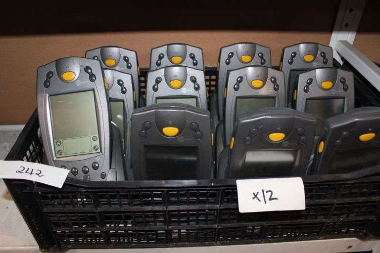 SYMBOL PALM POWERED HANDHELD COMPUTERS WITH BASE - Dallas Online ...