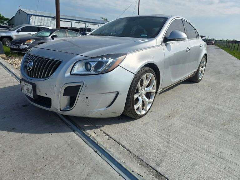 2012 BUICK REGAL VIN# 2G4GV5GV4C9215174 HAS KEY HAS TITLE LEATHER ...