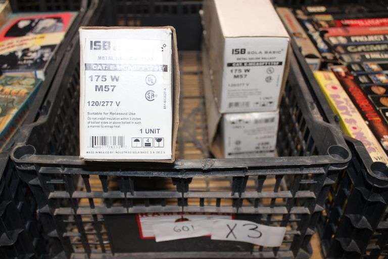 ISB SOLA BASIC METAL HALIDE BALLAST CAT. E-MCA0FT175F 175W M57 120/277V ...
