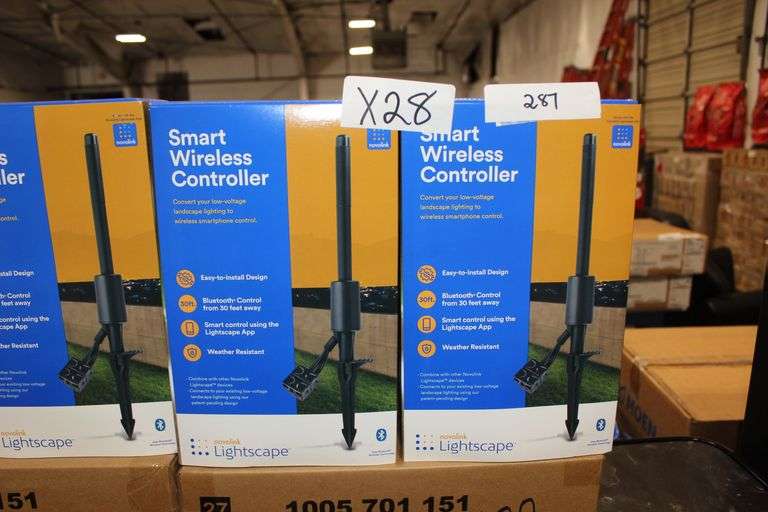 NOVOLINK LIGHTSCAPE SMART WIRELESS CONTROLLER MODEL LS-101B-WLVCTL ...