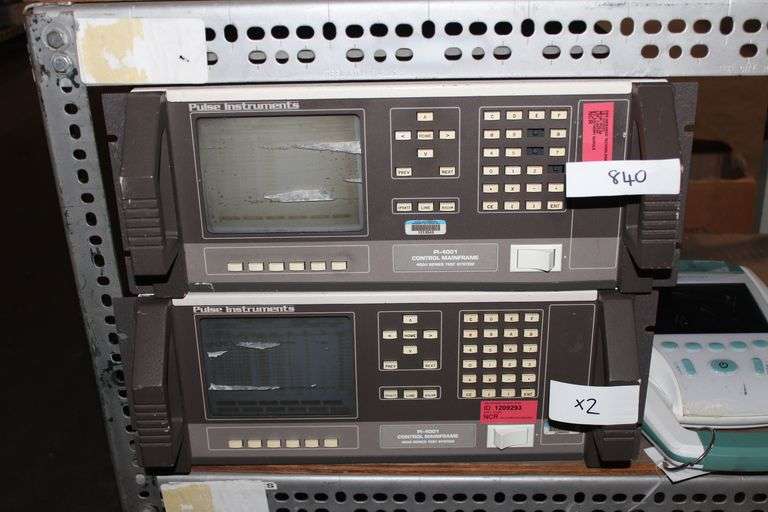 PULSE INSTRUMENTS PI-4001 CONTROL MAINFRAME 4000 SERIES TEST SYSTEM ...