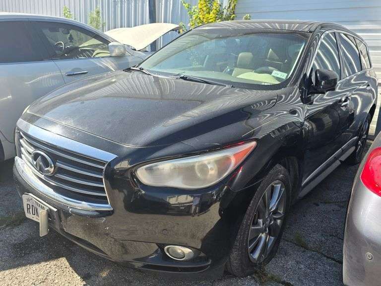 2013 INFINITI J35 VIN# 5N1AL0MNXDC320654 NO KEY HAS TITLE SEE ...