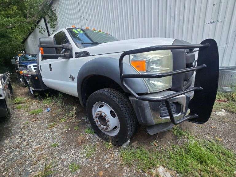 2015 FORD F450 DIESEL HAS KEY HAS TITLE RUNS AN DRIVES SEE DESCRIPTION ...