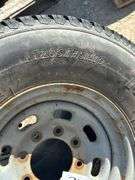 MONEY X 2--Tire/rim, 275/75R16, 8 bolt - Hoge Auctioneering LLC