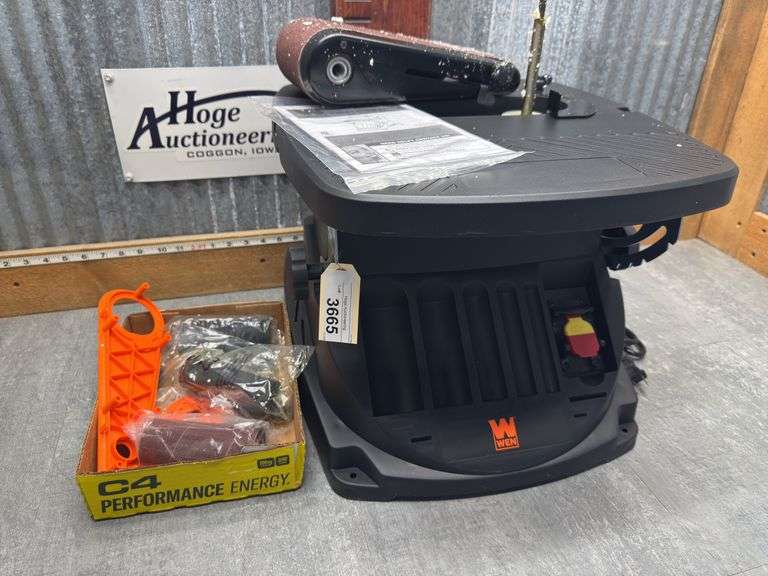 WEN OSCILLATING BELT & SPINDLE SANDER, 6524 - Hoge Auctioneering LLC