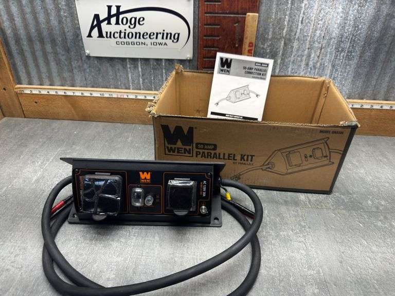 WEN 50-AMP PARALLEL CONNECTION KIT, GNA50i - Hoge Auctioneering LLC