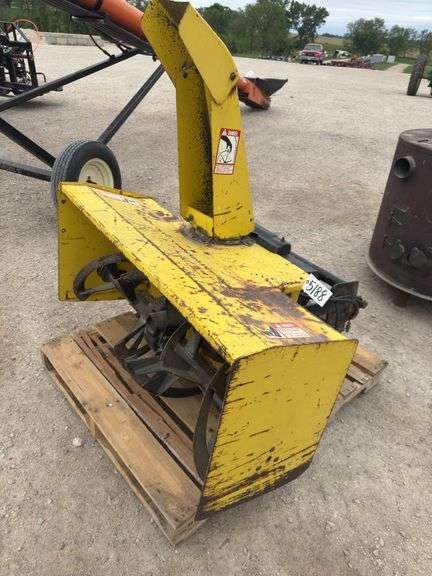 JD SNOW BLOWER, 48", 2-STAGE, 1000 PTO, FITS 300-400 SERIES - Hoge ...