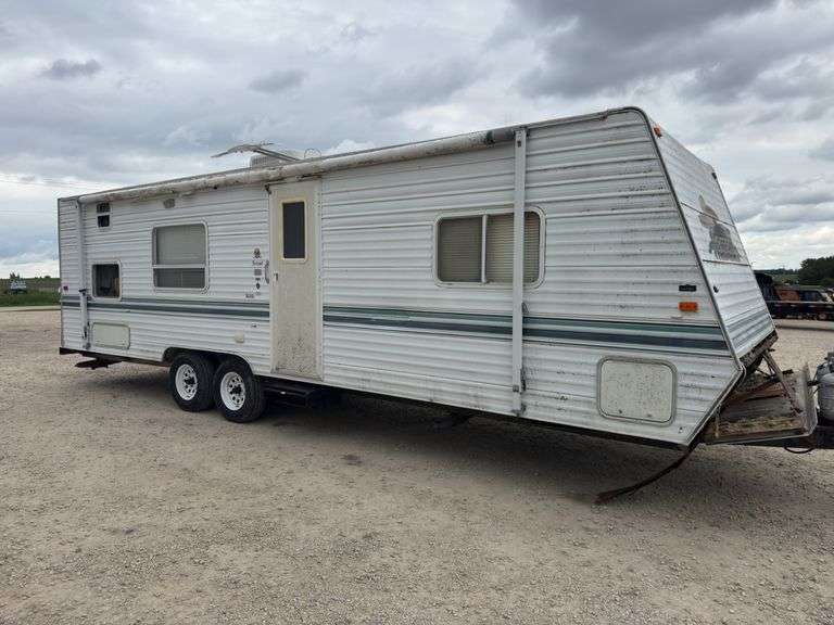 2001 NMRC TRAVEL TRAILER, 27 FT LONG, BUMPER HITCH, NEEDS WORK, - Hoge ...