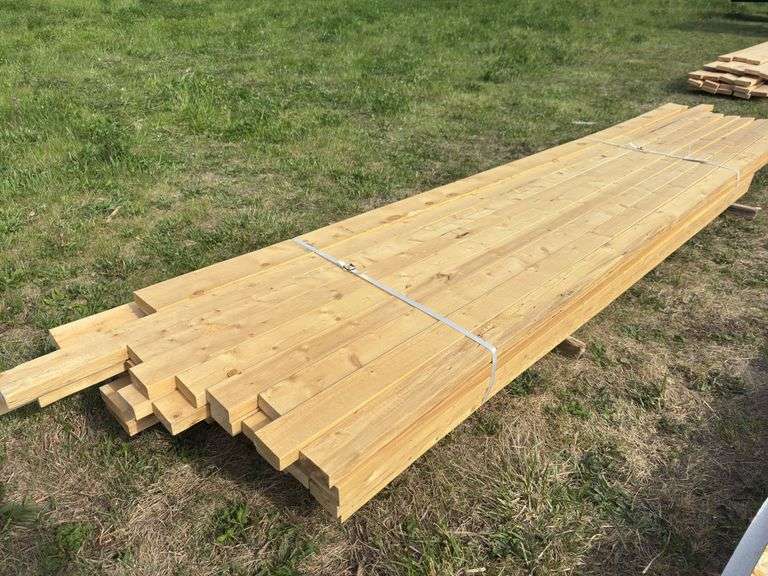 MONEY X 46--2X4 AND 2X6 LUMBER, 10 AND 14 FT LONG - Hoge Auctioneering LLC