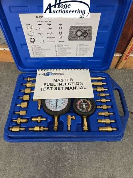 CORNWELL TOOLS, MASTER FUEL INJECTION TEST SET - Hoge Auctioneering LLC