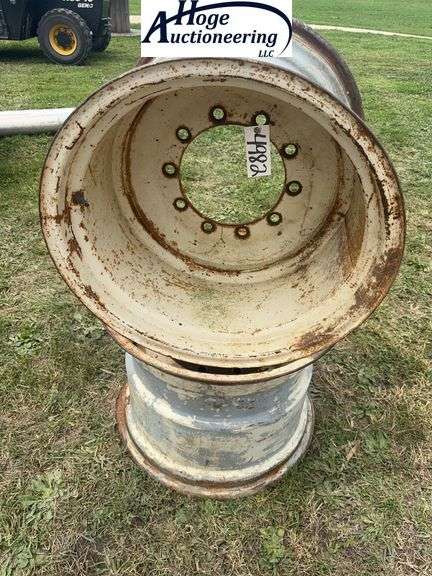 MONEY X 2--RIMS FOR COMBINE - Hoge Auctioneering LLC