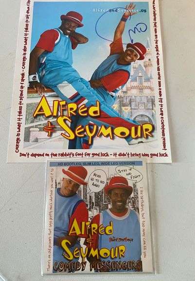 Alfred & Seymour Autograph & CD - Hoosier Auction Group