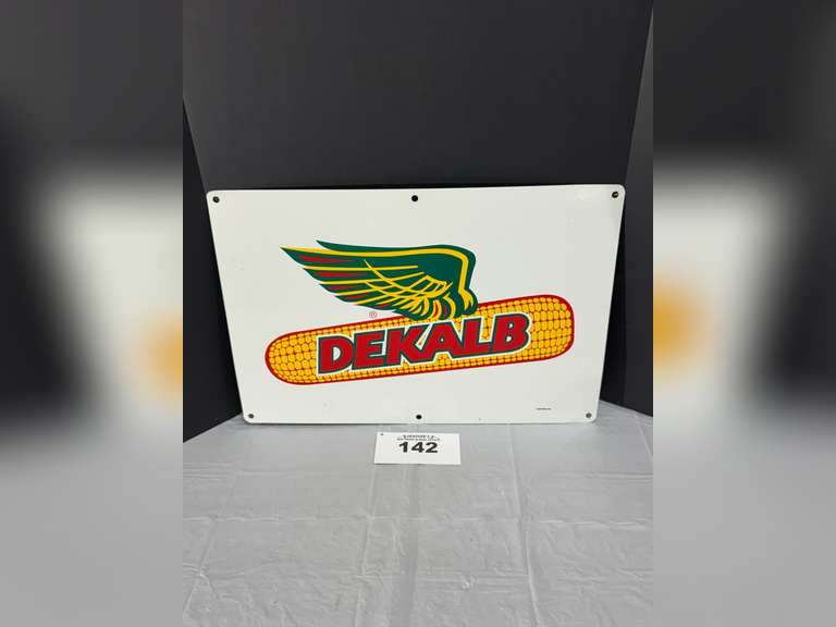 DEKALB / ASGROW Double Sided Sign - Hoover's Auctions & Real Estate LLC