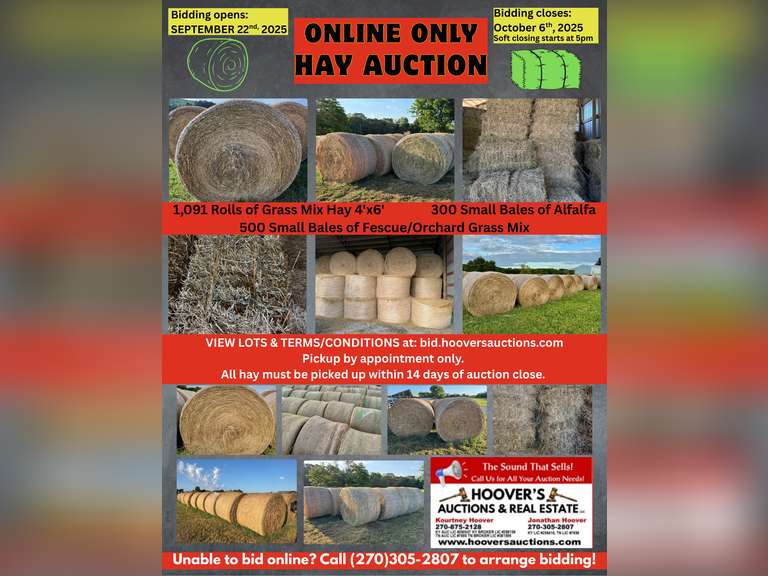 Upcoming Auctions - Hoover's Auctions & Real Estate LLC