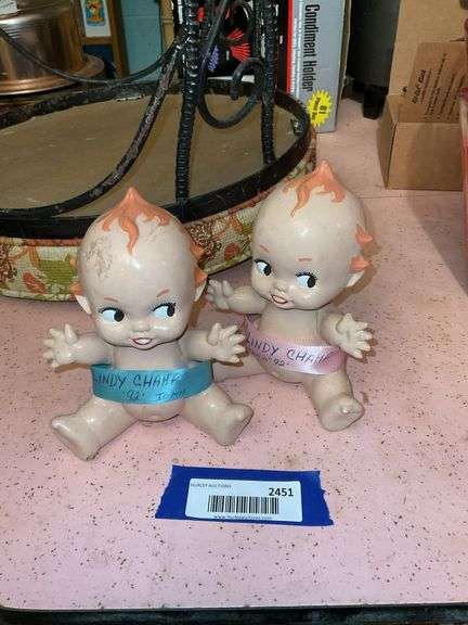 Two Kewpie doll figures - Hurley Real Estate & Auctions