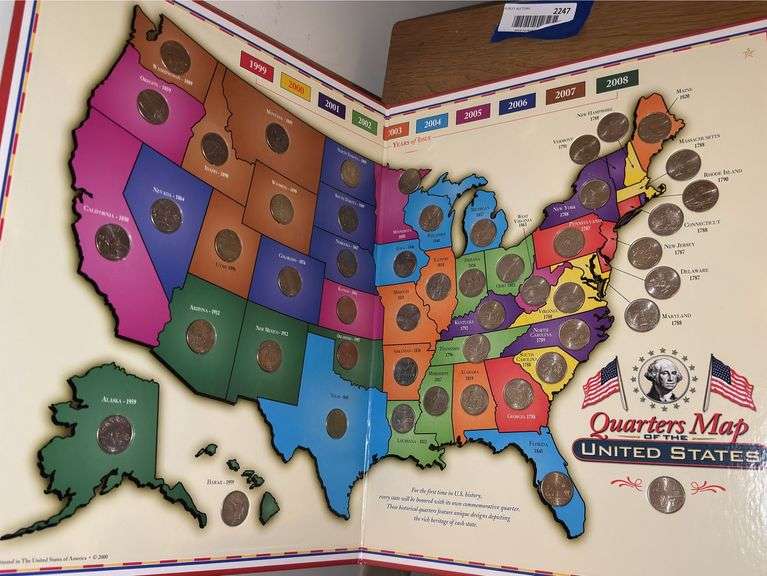 U.S. State Quarter collection - Hurley Real Estate & Auctions