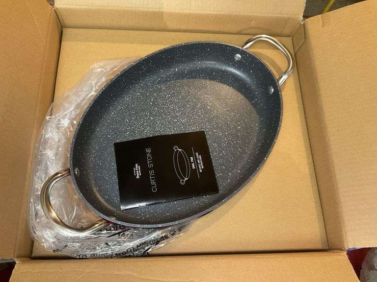 Curtis Stone oval pan and trio pan, in boxes w/ paperwork - Hurley Real ...