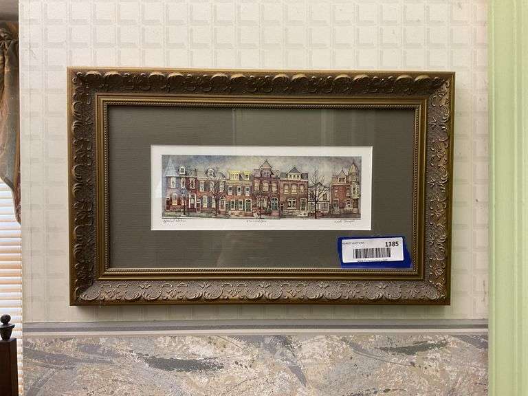 Leah Joseph special edition print, 8th & Gordon, framed - Hurley Real ...