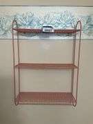 3-tier metal wall shelf - Hurley Real Estate & Auctions