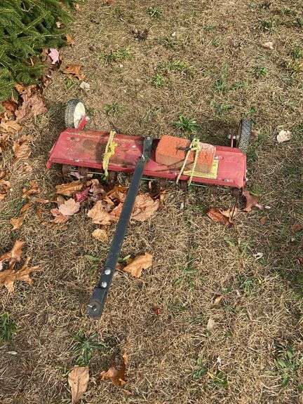 Pull behind de-thatcher - Hurley Real Estate & Auctions