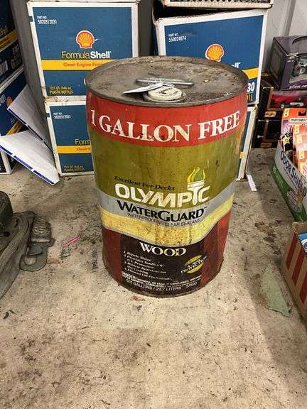 6-gallon Olympic Water Guard can - Hurley Real Estate & Auctions