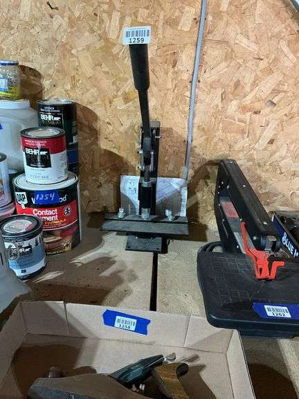 Alpha design imprinter - Hurley Real Estate & Auctions