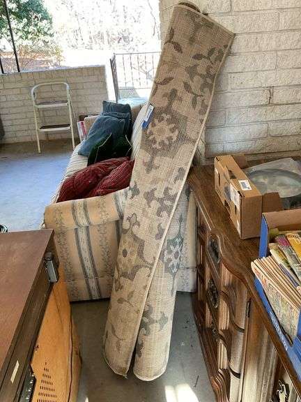 Rolled rug - Hurley Real Estate & Auctions