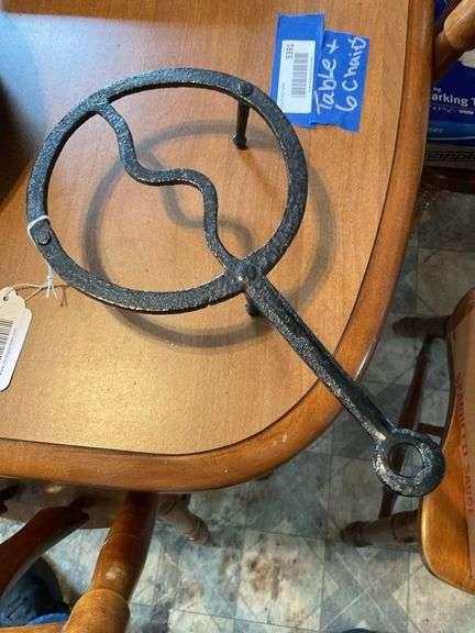 Wrought iron trivet - Hurley Real Estate & Auctions