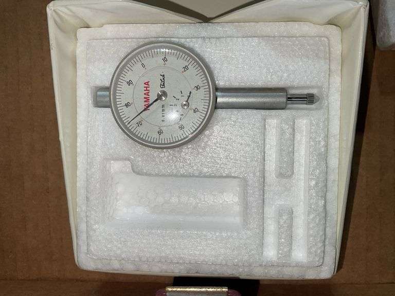 Yamaha Vintage Dial Indicator Timing Tool - Hurley Real Estate & Auctions