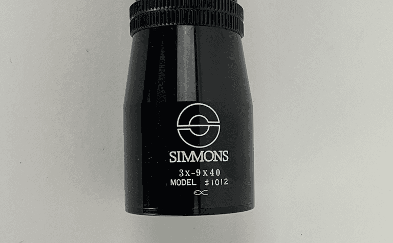 Simmons rifle scope model 1012, 3x-9 x 40 - Hurley Real Estate & Auctions