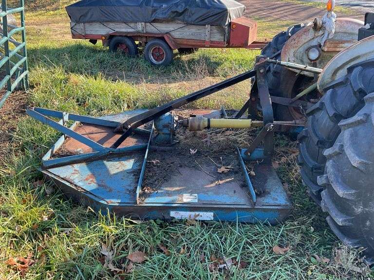 6 foot 3 point PTO bush hog - Hurley Real Estate & Auctions